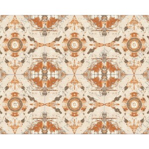 Boho Terra Cotta Design Ceramic Tile - Vintage Boho Tile Design ...