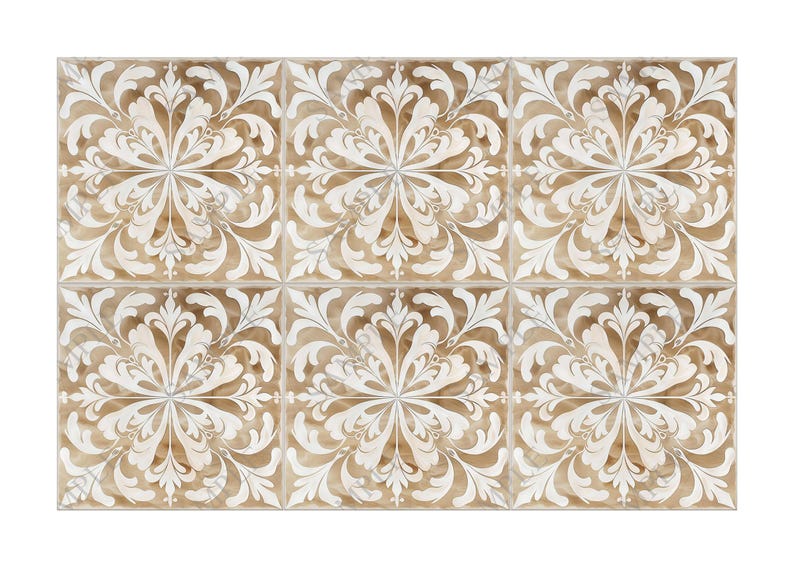 Ceramic Tile Beige Tan - Unique Neutral Kitchen Backsplash Tile ...