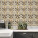Vintage Moth Design Ceramic Tile - Kitchen Backsplash Tile - Bathroom ...