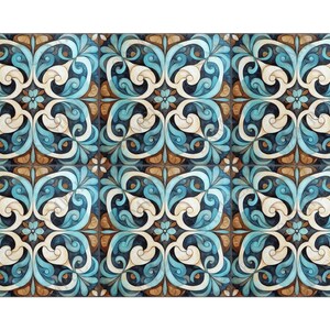 Turquoise Blue Ceramic Tile - Unique Kitchen Backsplash Tile ...