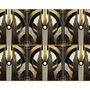 Art Deco Kitchen Backsplash Tile Vintage Art Deco Design Ceramic Tile ...