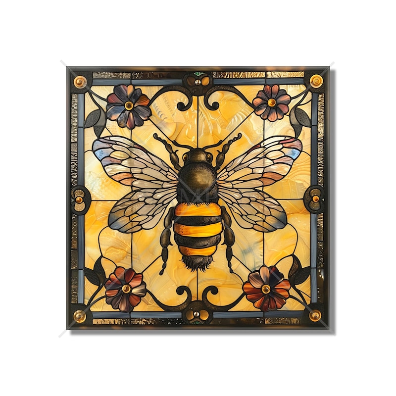 Bee Tile - Etsy