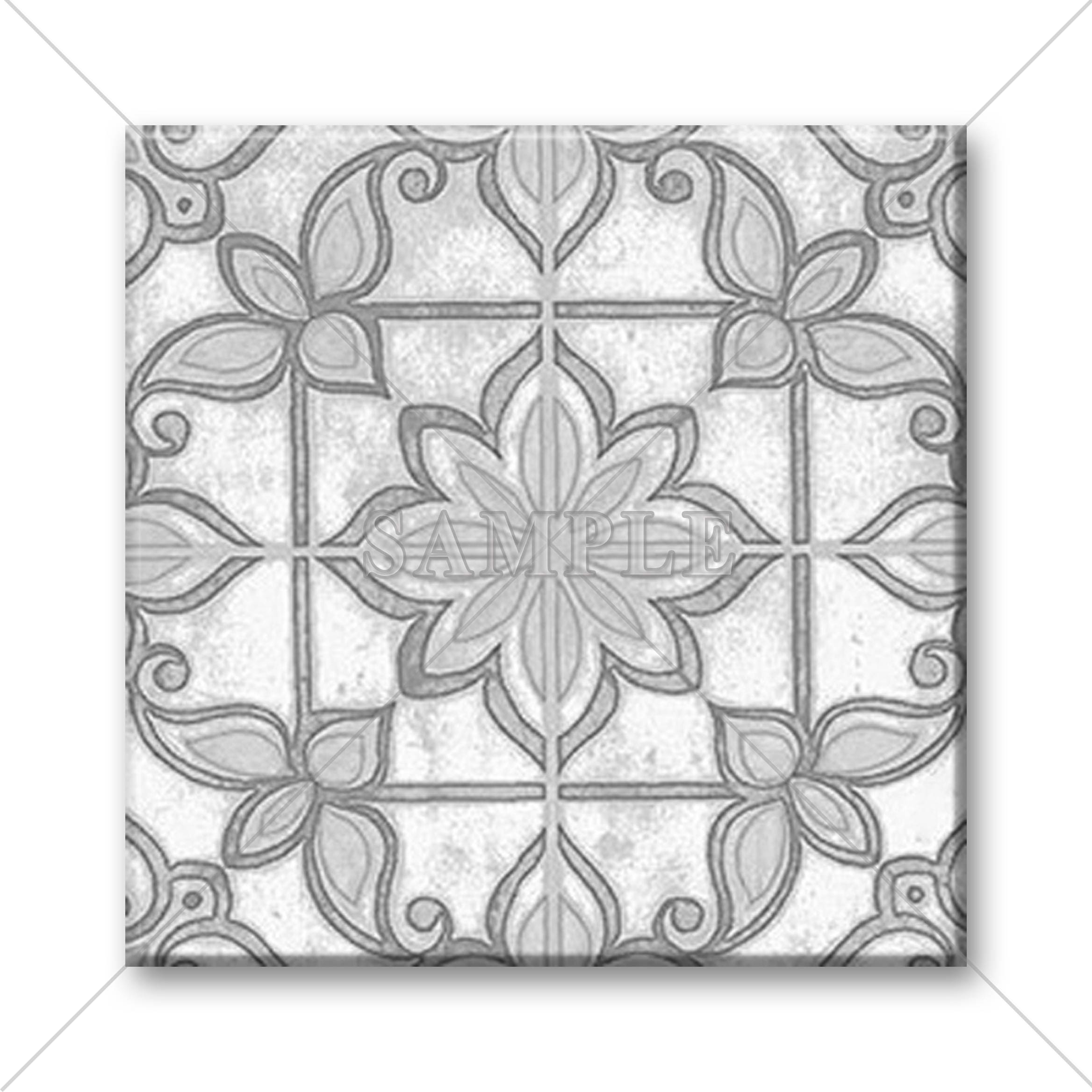 Ceramic Accent Tile Vintage Moroccan Tile Design Backsplash - Etsy