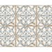 Antique Blue Beige Ceramic Tile Patterned Kitchen Backsplash Tiles ...