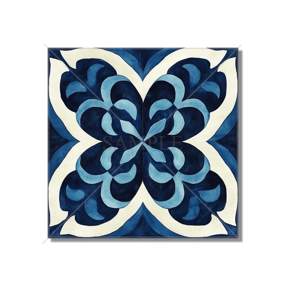 Dark Blue Ceramic Tile - Kitchen Backsplash Tile - Bathroom Wall Tile ...