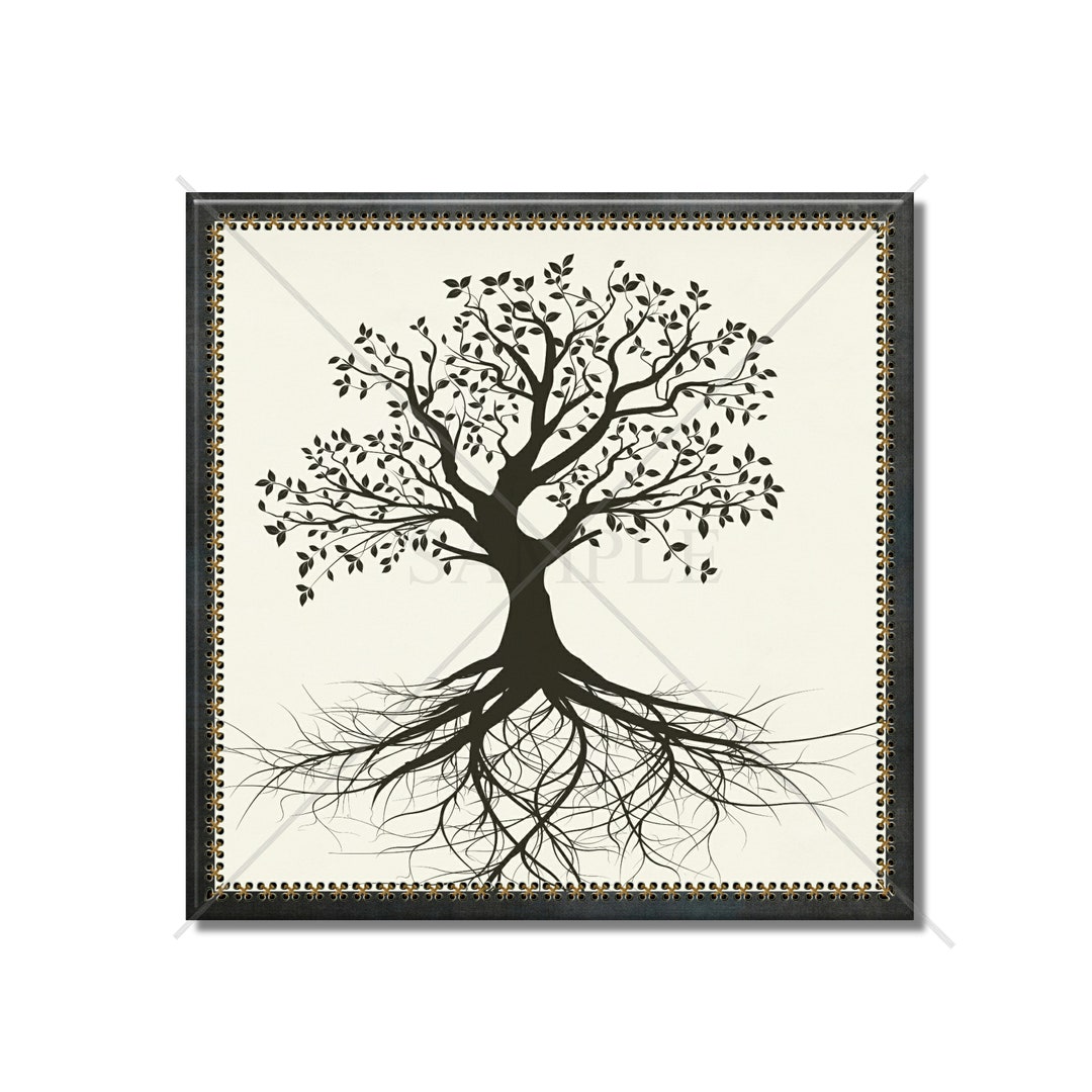 Tree of Life Design Tile Decorative Ceramic Tile Tree - Etsy