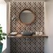 Unique Patterned Ceramic Tile - Rust Copper Black Kitchen Backsplash ...