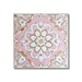 Pink Ceramic Tile Pink and White Patterned Kitchen Backsplash Tile ...