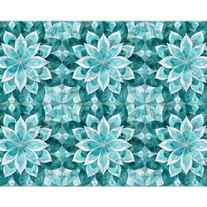 Beachy Blues Ceramic Tile - Turquoise Blue Kitchen Backsplash Tile ...