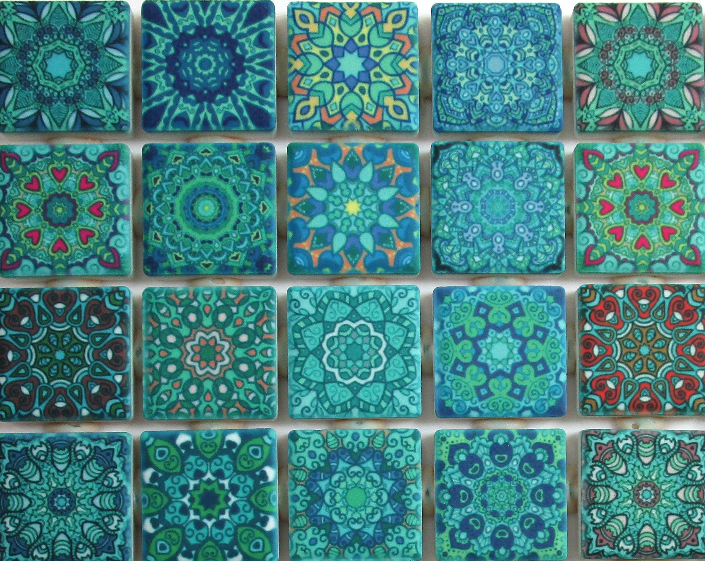 Blue Mosaic Br