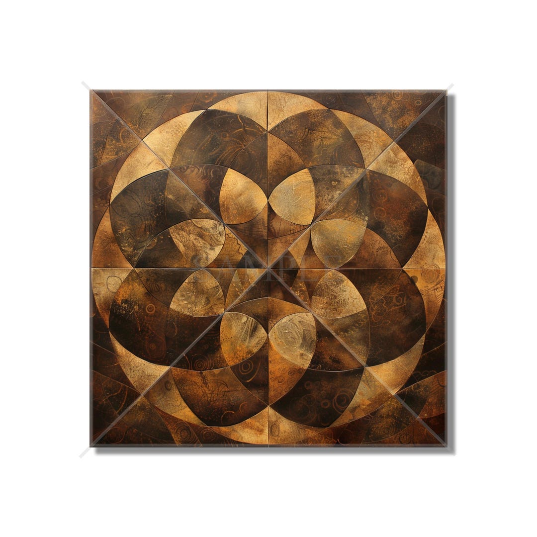 Copper Brown Ceramic Tile - Warm Shades of Brown Tile Design - Kitchen ...