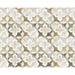 Vintage Neutral Tones Ceramic Tile Unique Patterned Kitchen Backsplash ...