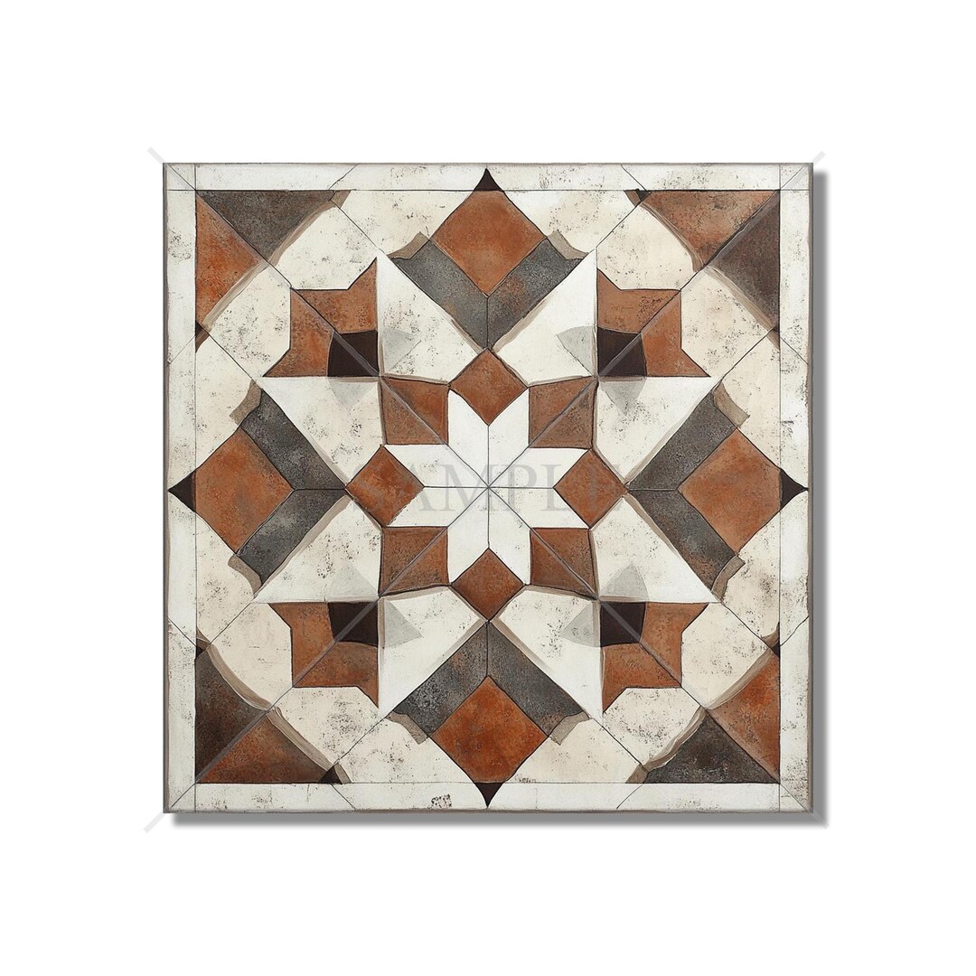 Ceramic Tile Rust Copper Black Kitchen Backsplash Tile - Unique ...