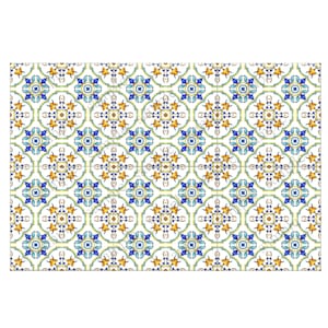 Blue Yellow Italian Design Ceramic Tile Ceramic Kitchen Backsplash Tile ...