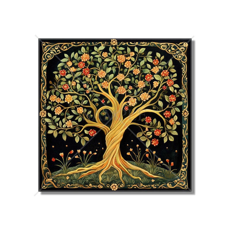 Mosaic Tiles Tree of Life - Etsy