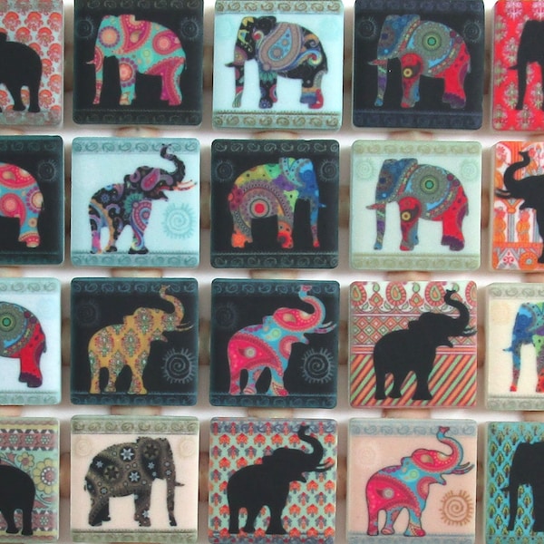 Elephant Tile - Etsy