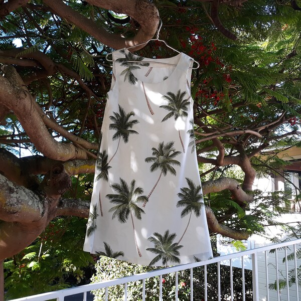 Tropical Print Dress - Etsy