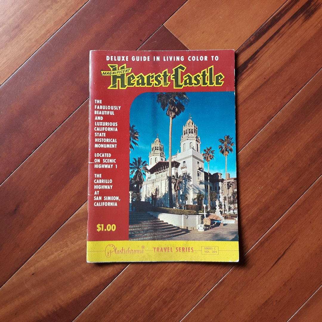 Hearst Castle Guidebook, 1950's, Deluxe Guide in Living Color to ...