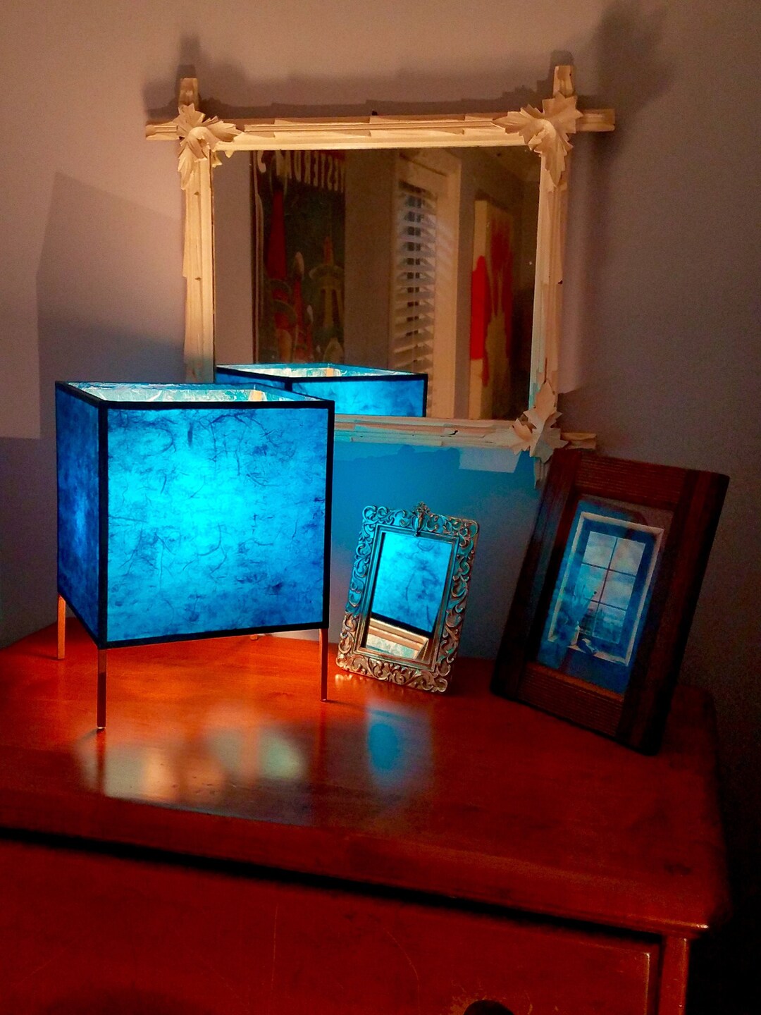 Design Your Own Table Lamp, Custom Bedside Lamp, Accent Lamp, Paper ...