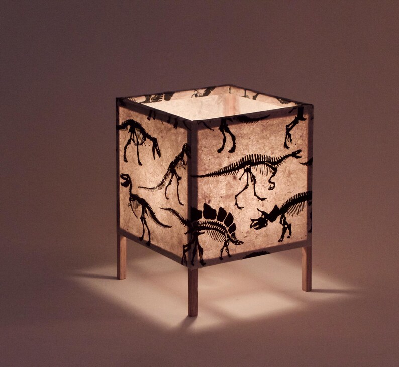 Dinosaur Skeleton Lamp - Etsy