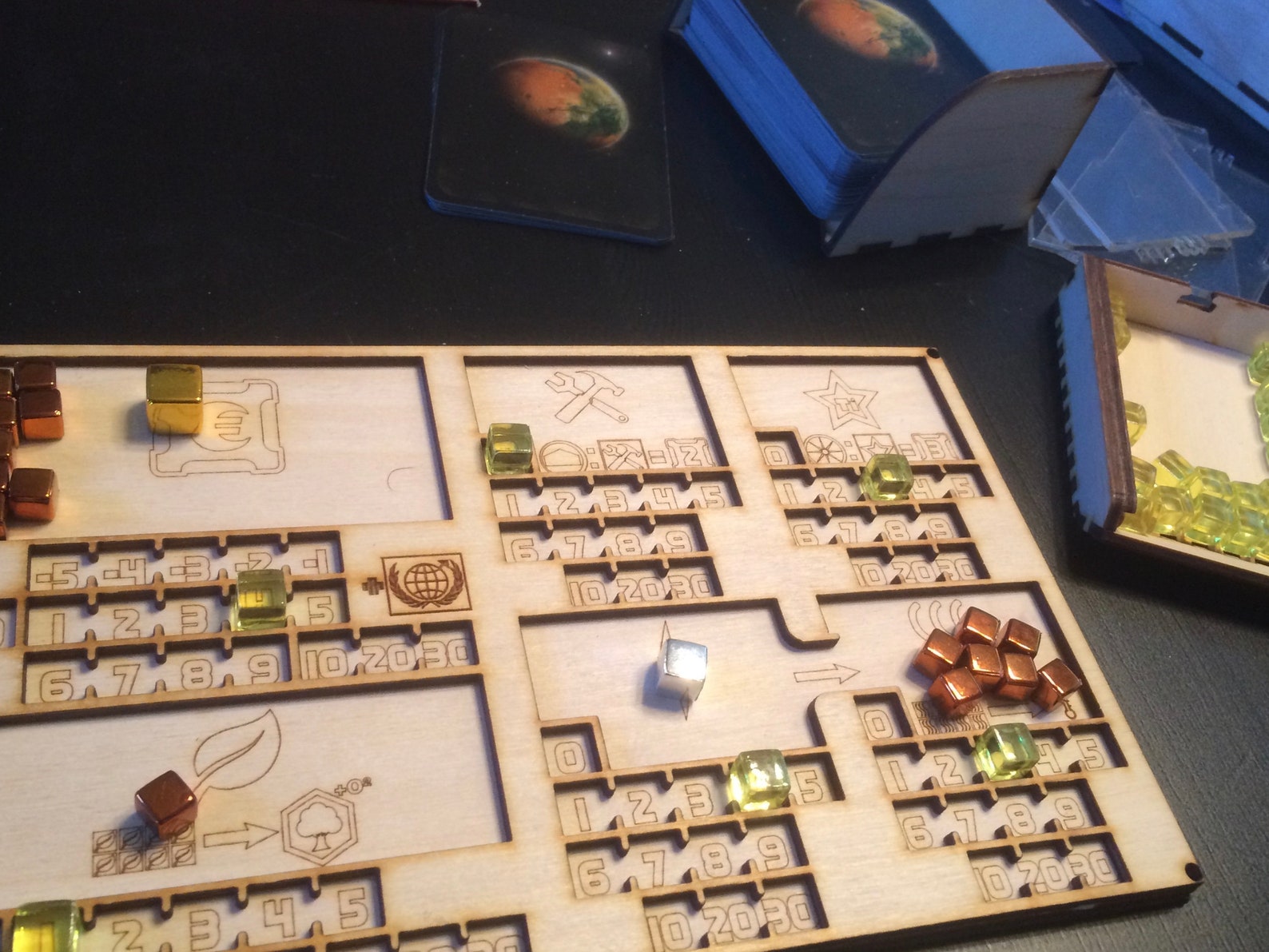 Terraforming Mars Player Resource Board - Etsy