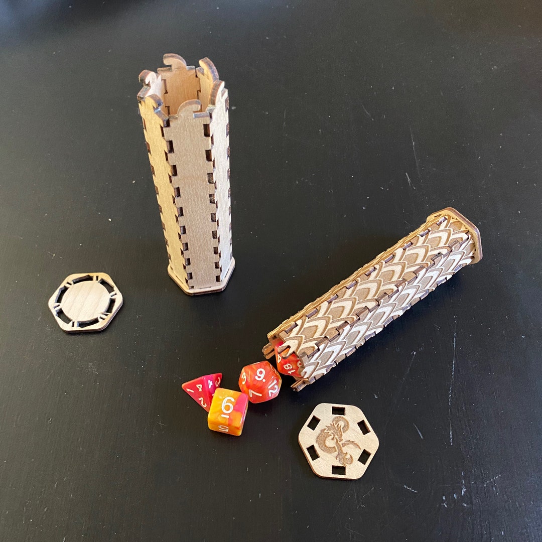 Hexagonal Dice Tube - Etsy