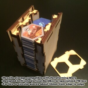 Storage for Terraforming Mars Hexagonal Tiles Fits Into Nerdbox ...