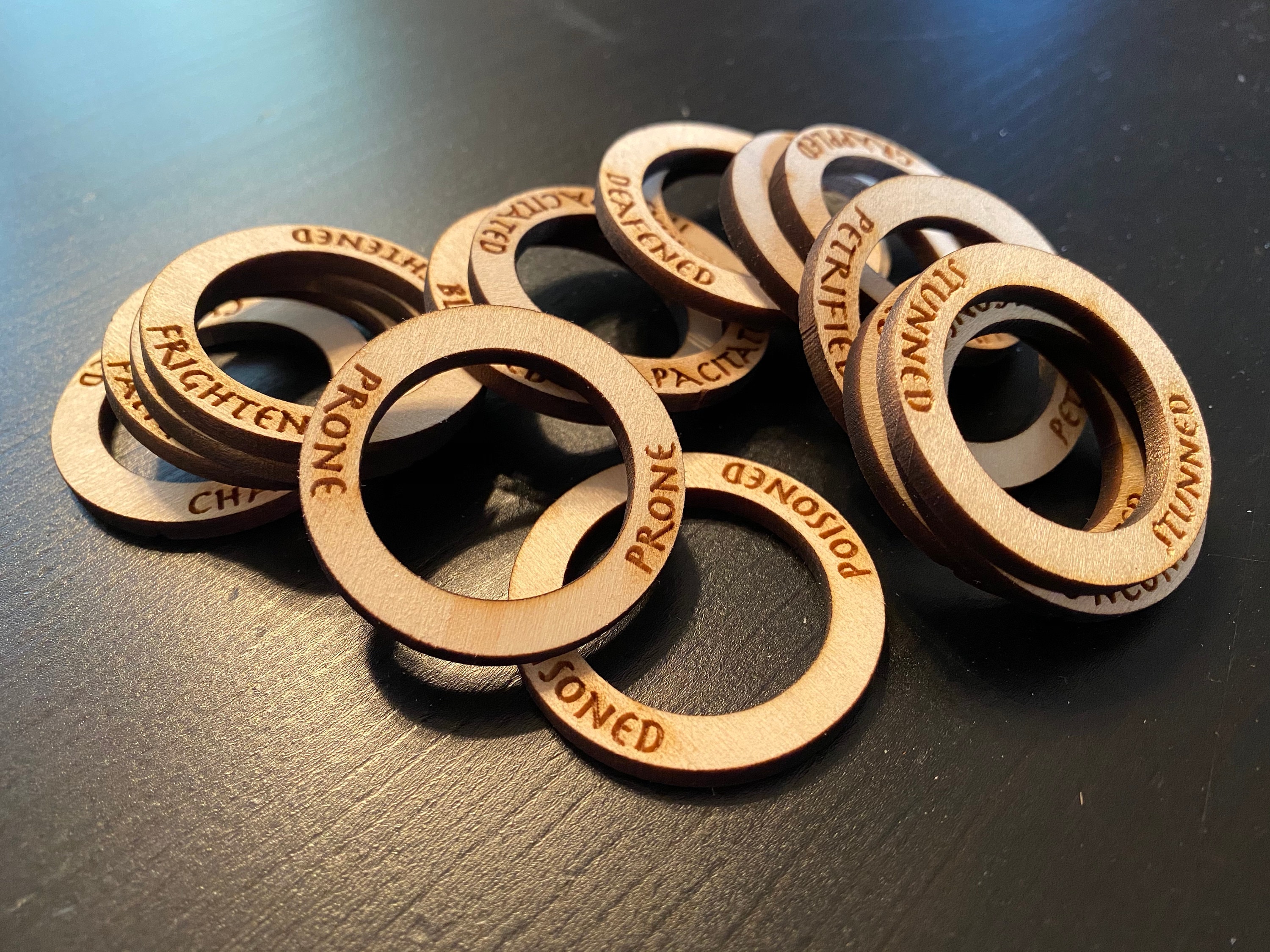 D&D Status Marker Rings - Etsy