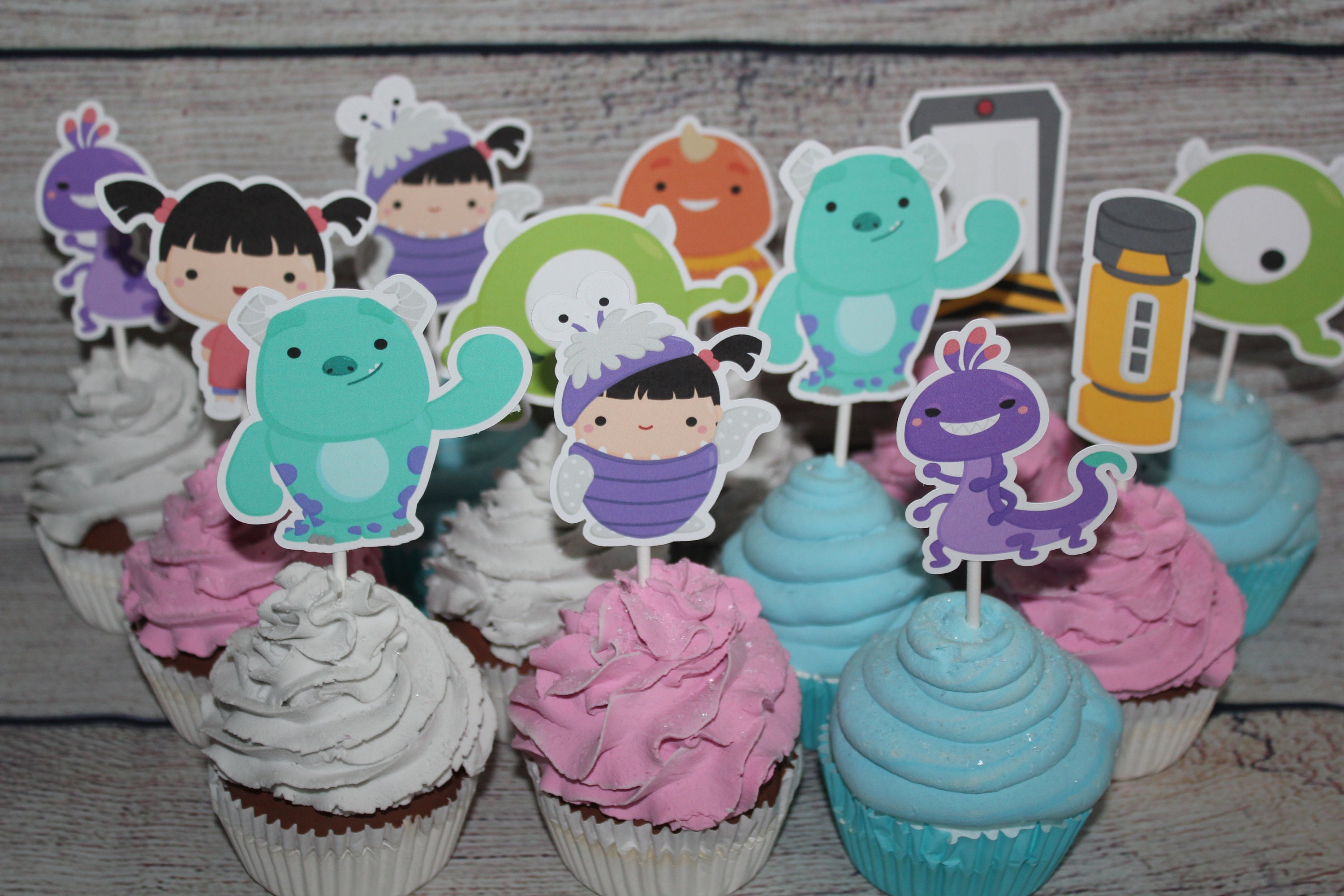 Monsters University Randall Cupcakes