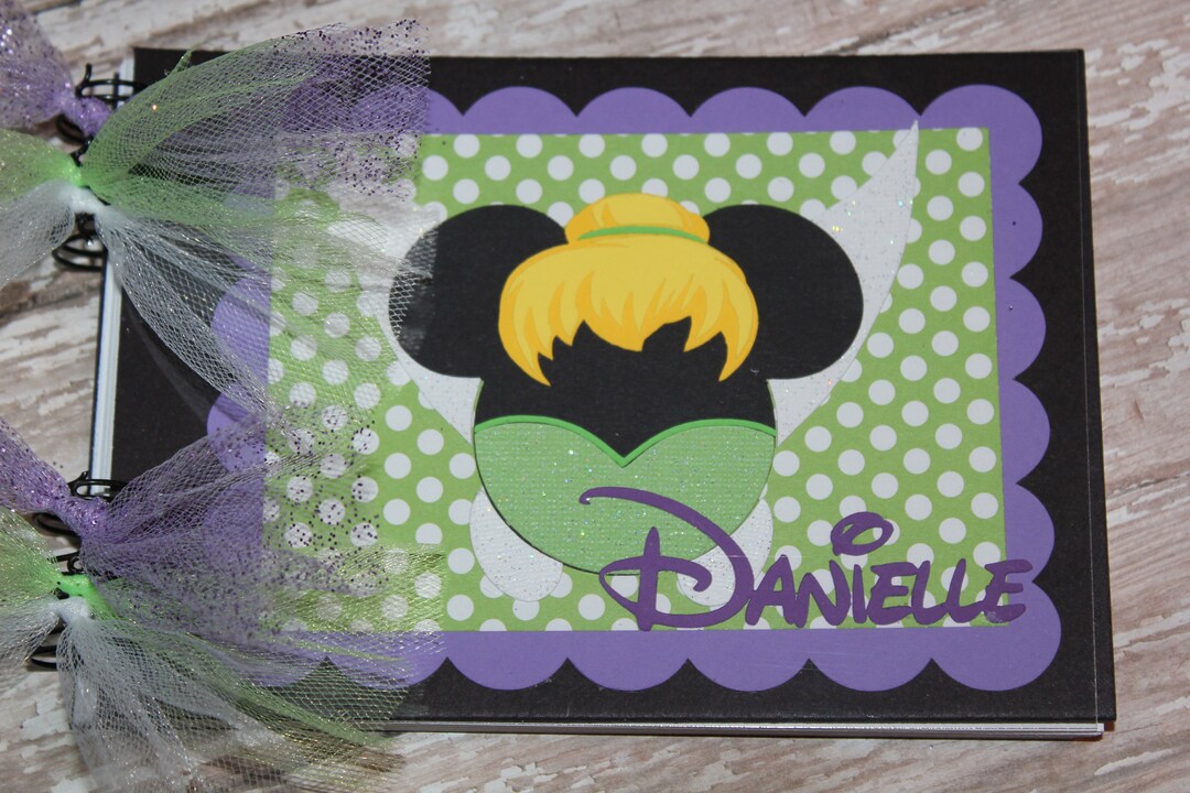 Personalized Disney Autograph Book Inspired by Tinkerbell - Etsy