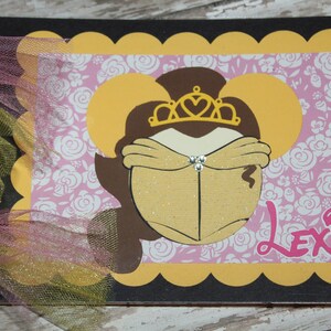 Personalized Disney Autograph Book Inspired by Belle - Etsy