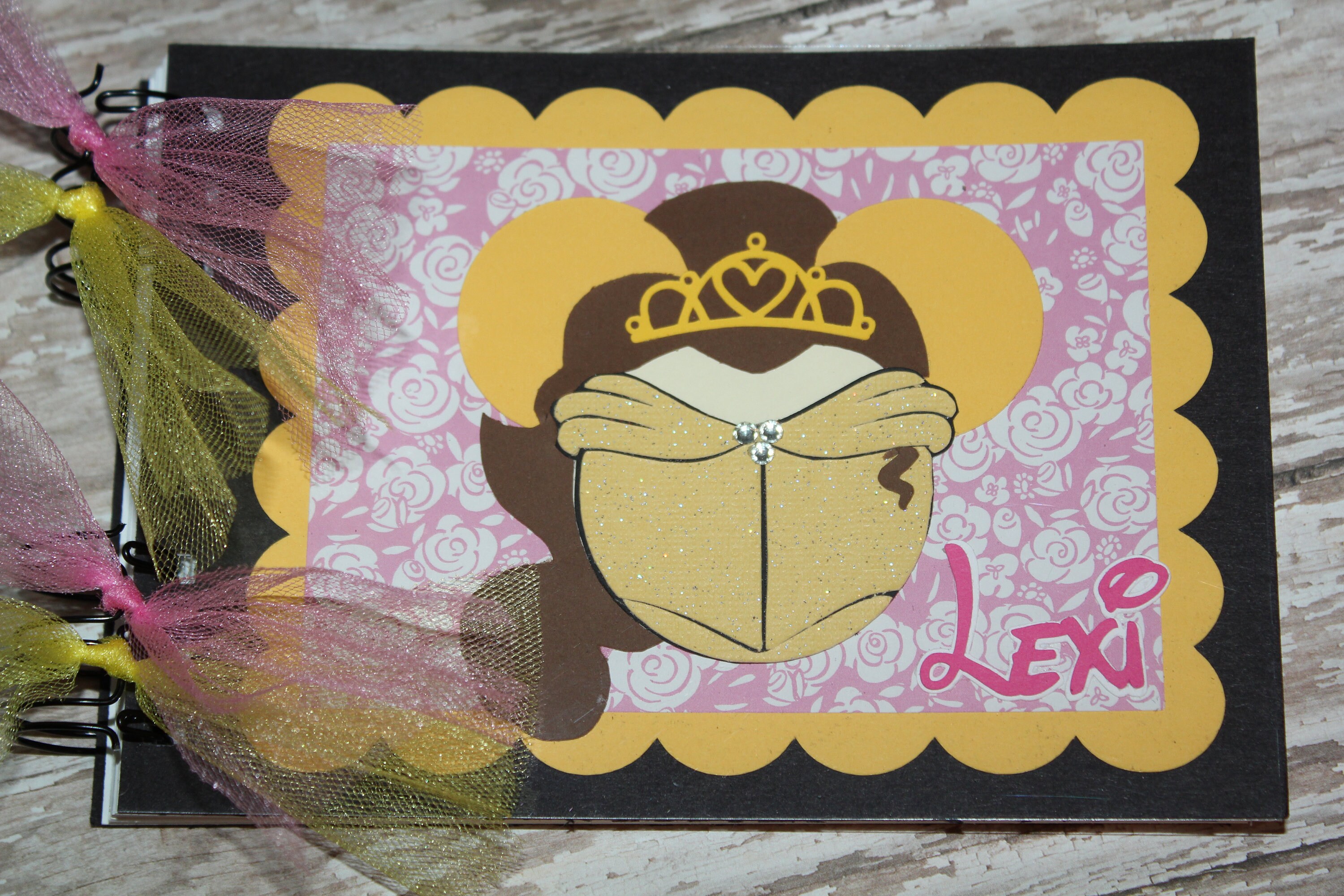 Personalized Disney Autograph Book Inspired by Belle - Etsy