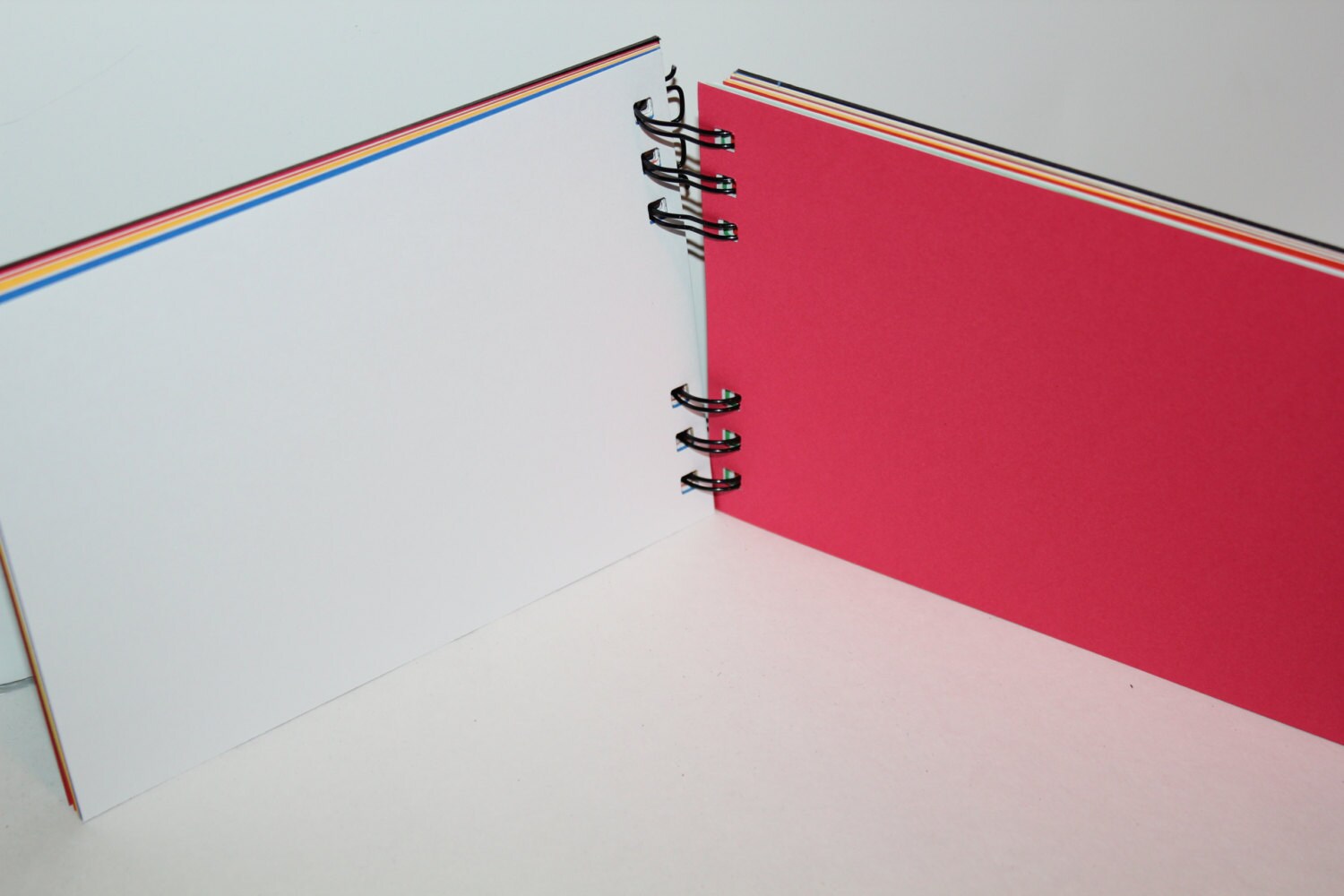 Autograph Book - PAGE UPGRADE - Solid Color & White Combination - Etsy