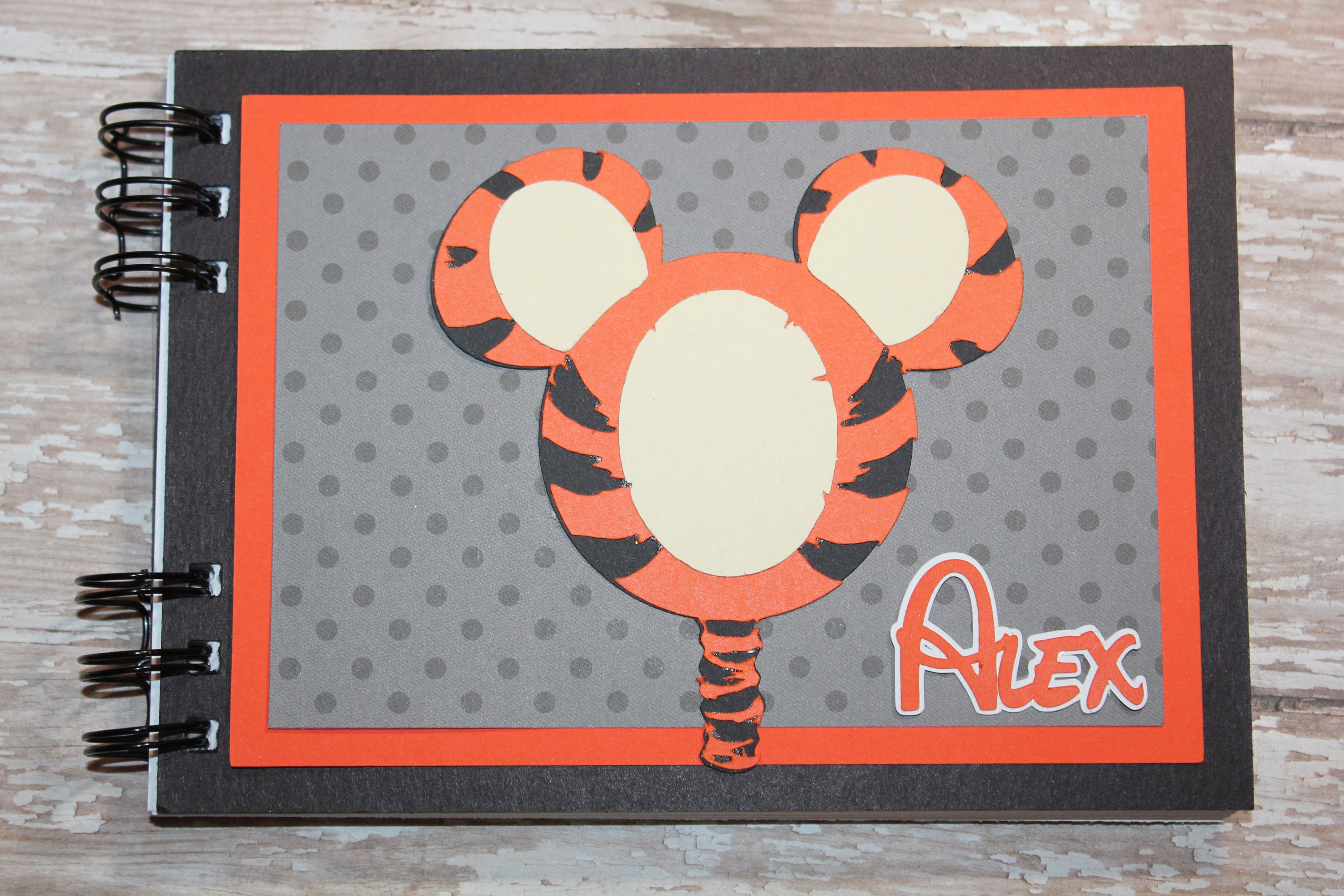 Personalized Disney Autograph Book Inspired by Tigger - Etsy