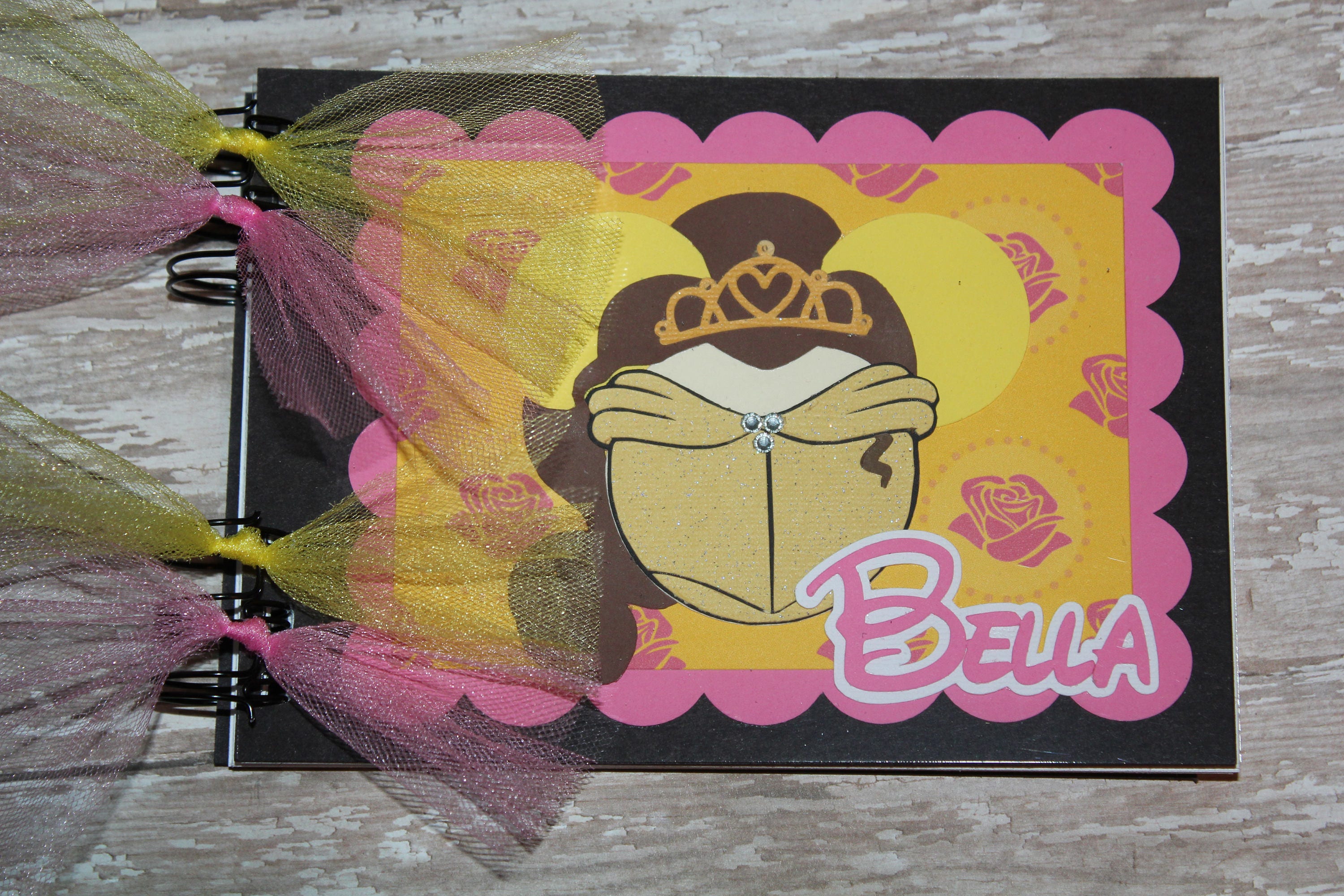 Personalized Disney Autograph Book Inspired by Belle - Etsy