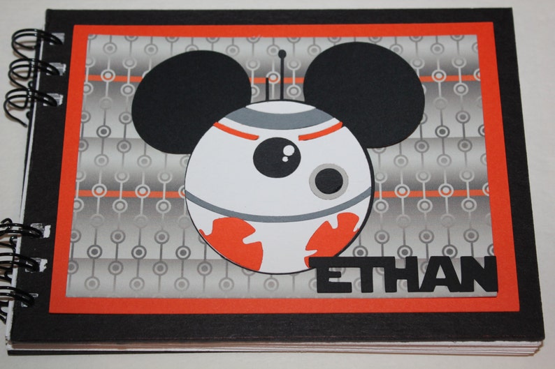 Personalized Disney Star Wars Autograph Book Inspired by BB8 - Etsy