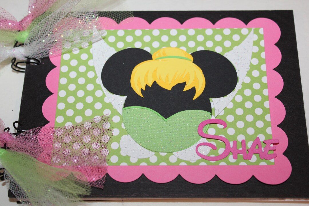 Personalized Disney Autograph Book Inspired by Tinkerbell - Etsy