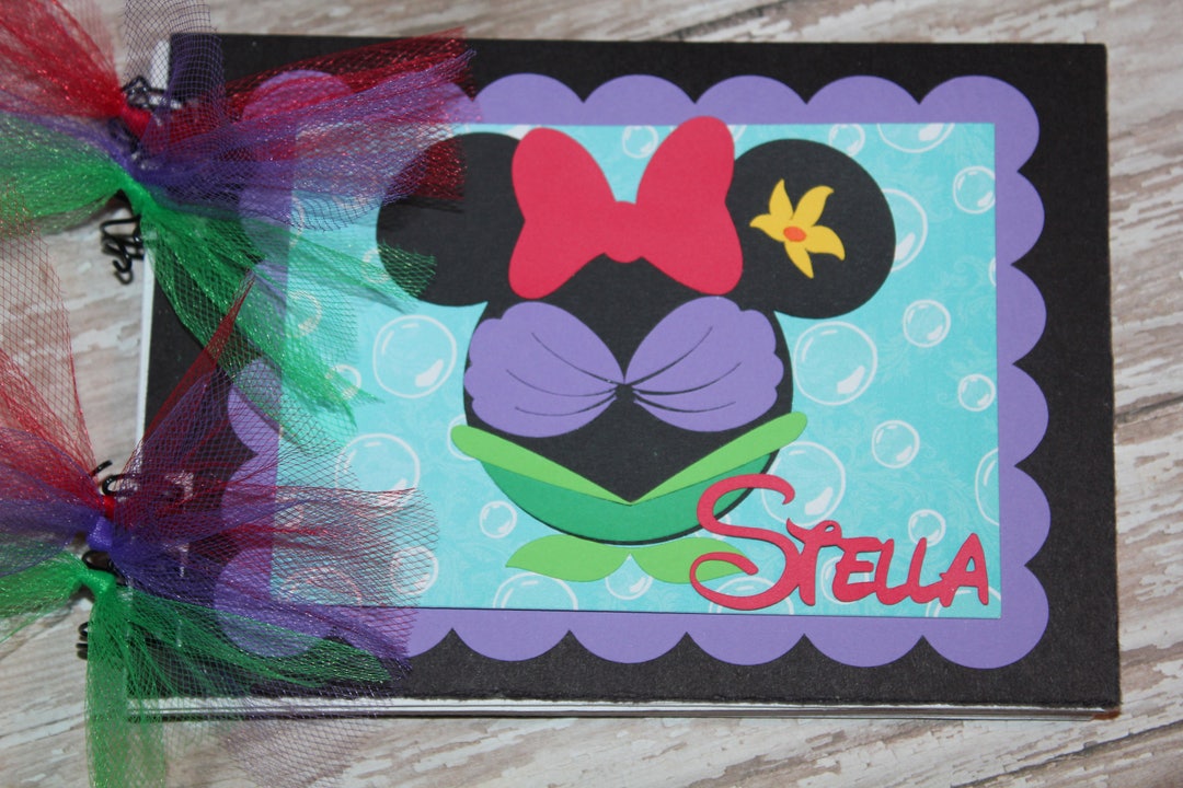 Personalized Disney Autograph Book Inspired by Ariel the Little Mermaid ...