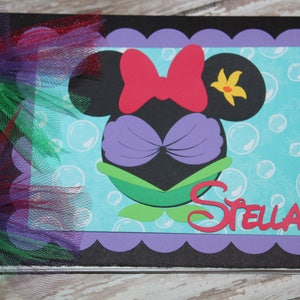 Personalized Disney Autograph Book Inspired by Ariel the Little Mermaid ...