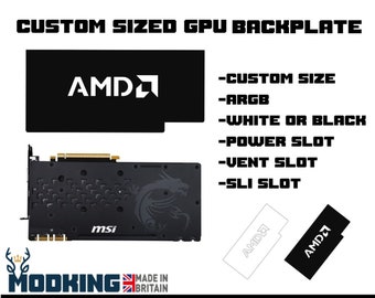 Rgb Gpu Backplate - Etsy