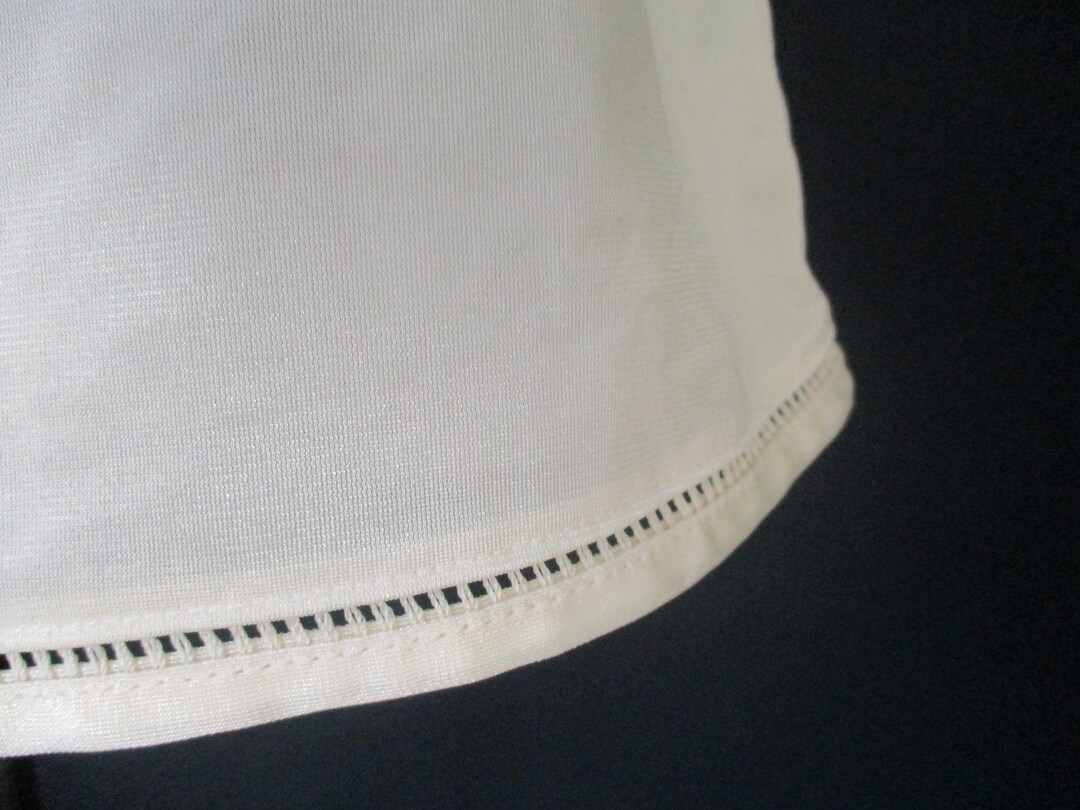 Vintage Fortune Ivory Half Slip Size Small Half Slip Lingerie Nude Half ...