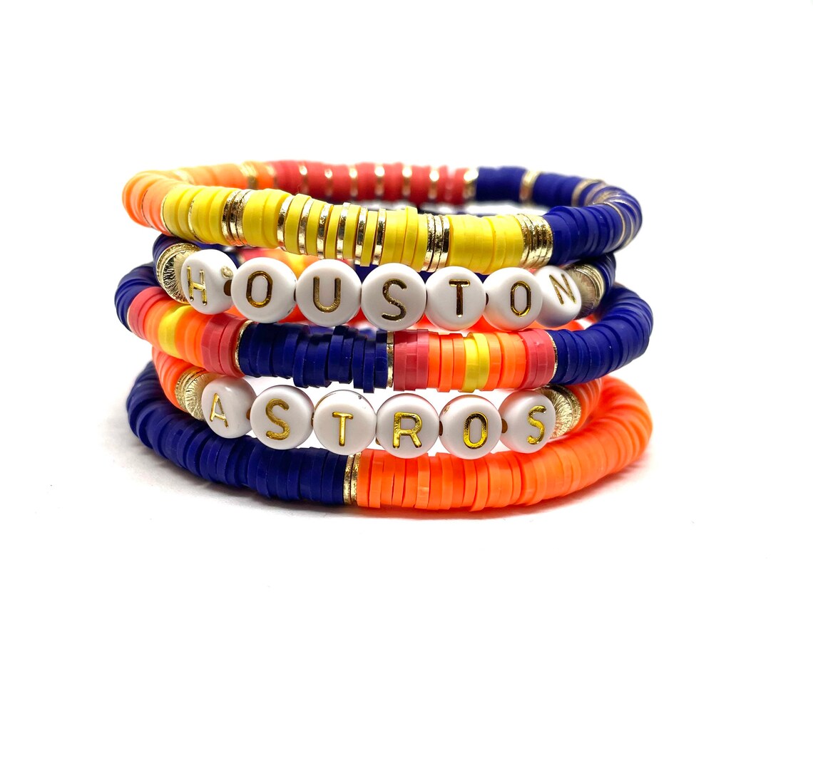 Astros Heishi Clay Stack Bracelet With Gold/6mm Stack Soft - Etsy