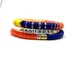 Houston Astros Heishi Clay Stack Bracelet With Gold/8mm Stack Soft African Vinyl Bracelets ...