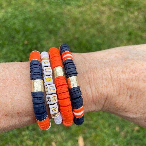 Astros Heishi Clay Stack Bracelet With Gold/6mm Stack Soft - Etsy