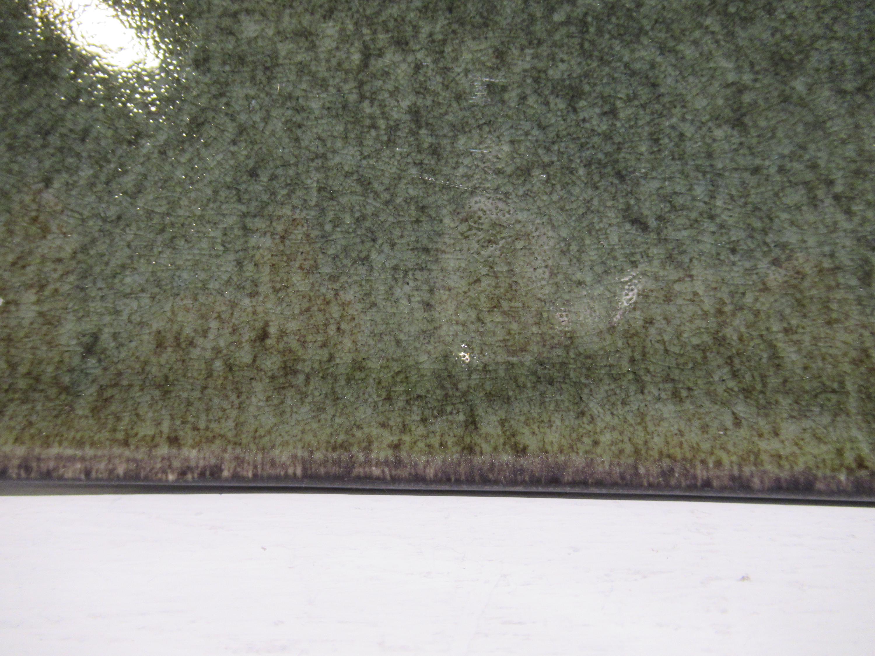 Jars France Samoa Vert Dinner Plate Handmade Stoneware 9.75" EUC - Etsy