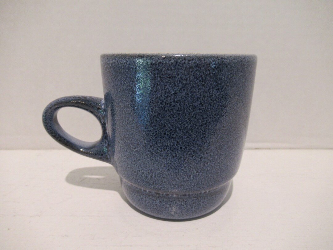 Vintage Heath Ceramics Blue Granite Rim 1960s Stacking Mug 205 - Etsy