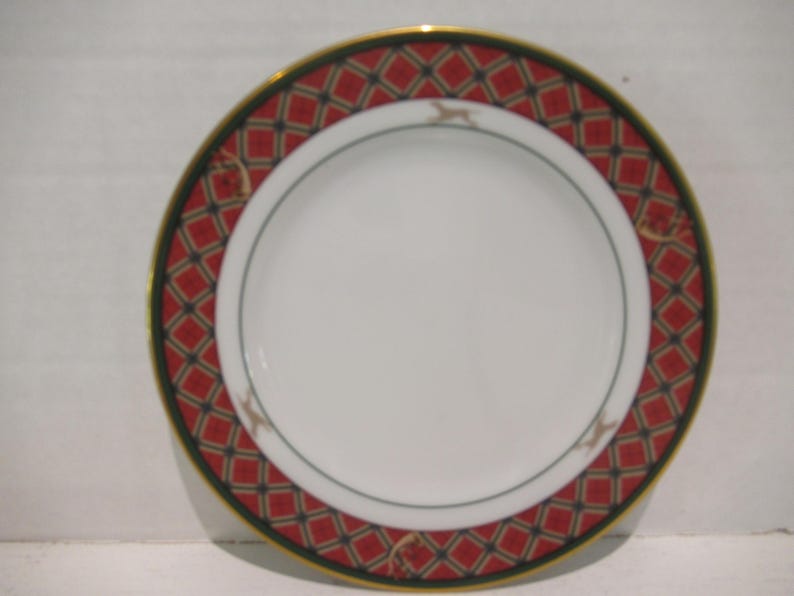 HTF Noritake Royal Hunt Set of 4 Bread Pie Plates 3930 - Etsy