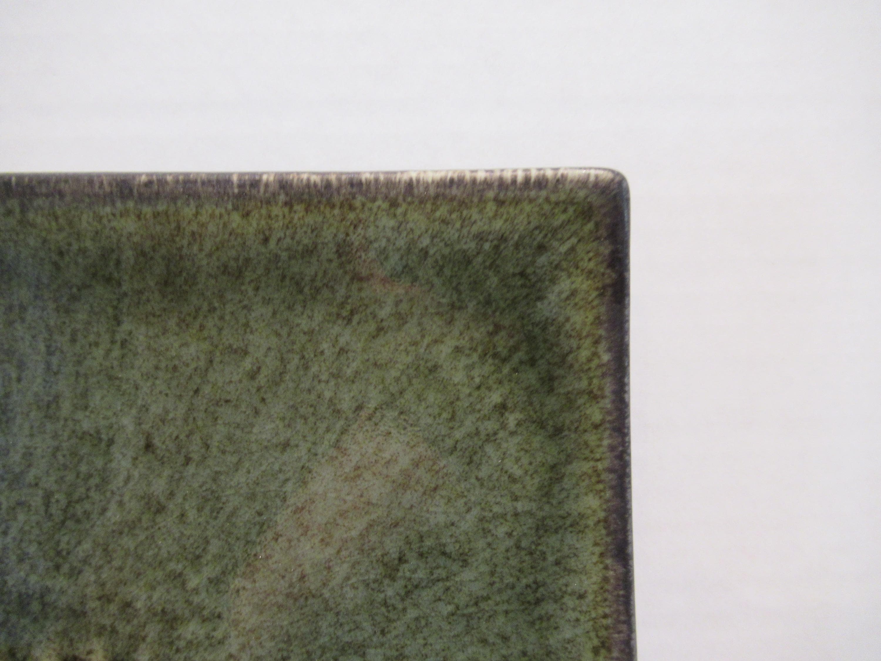 Jars France Samoa Vert Dinner Plate Handmade Stoneware 9.75" EUC - Etsy