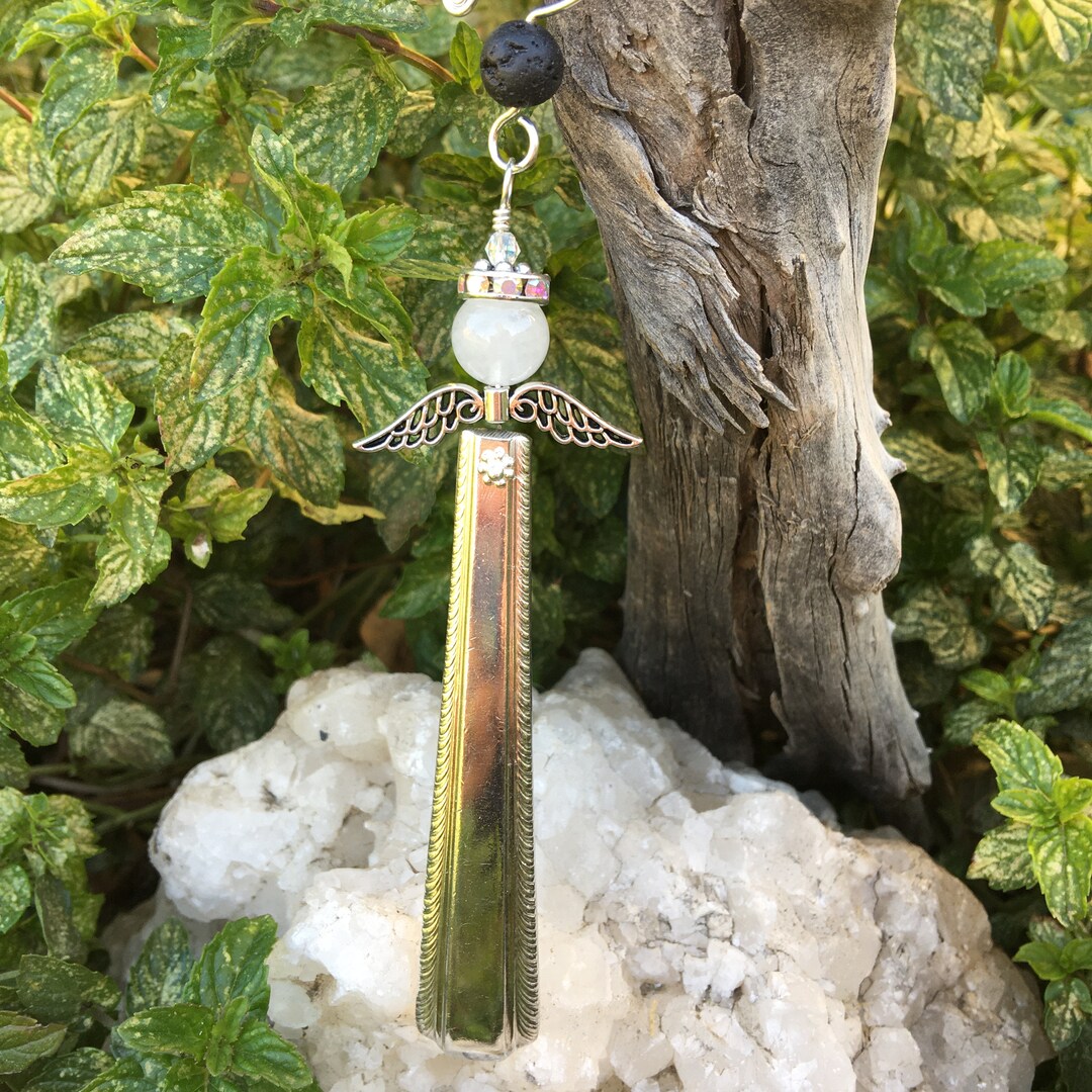 Silverware Angel Pendant: Recycled Vintage Flatware, Guardian Angel - Etsy