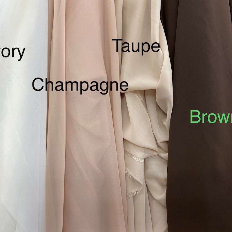 Poly Chiffon - Etsy